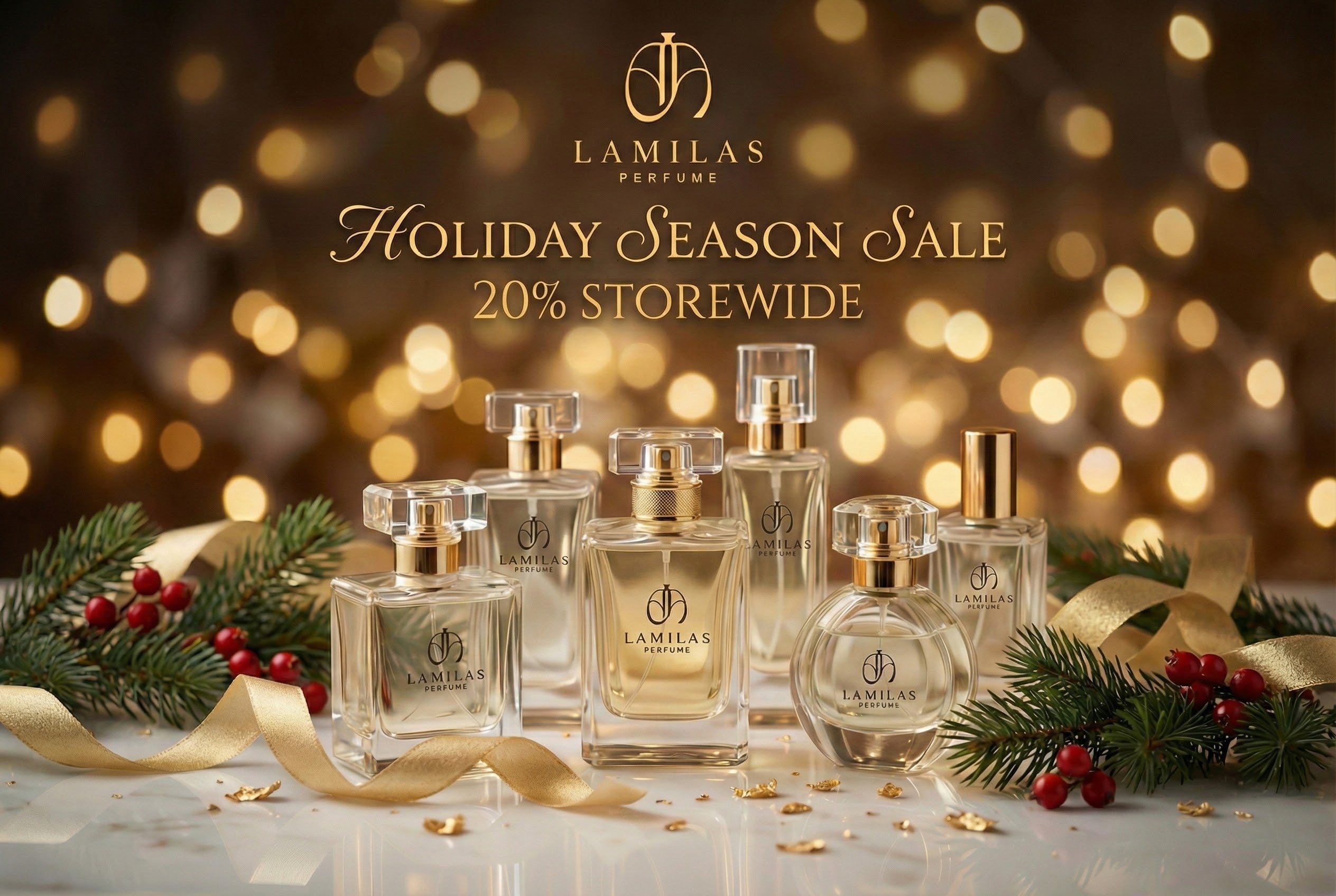 Holiday Season Sale: 20% Off Everything | La Milas Luxury Perfume ...