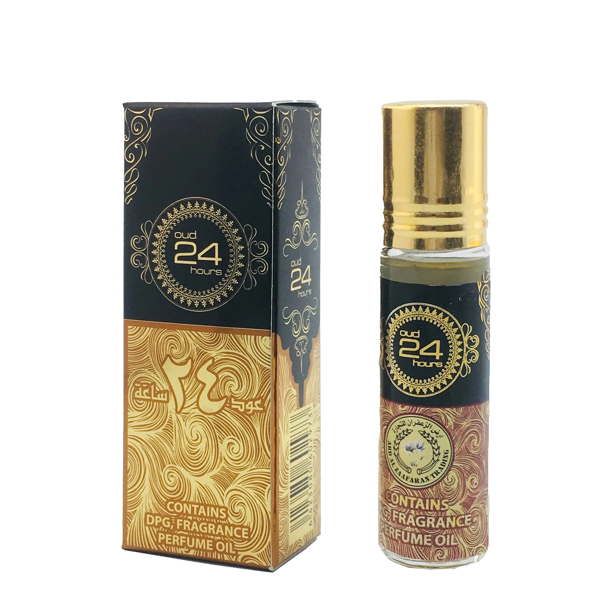 Oud 24 Hours Roll On Perfume Oil by Ard Al Zaafaran - Unisex - 10ml ...