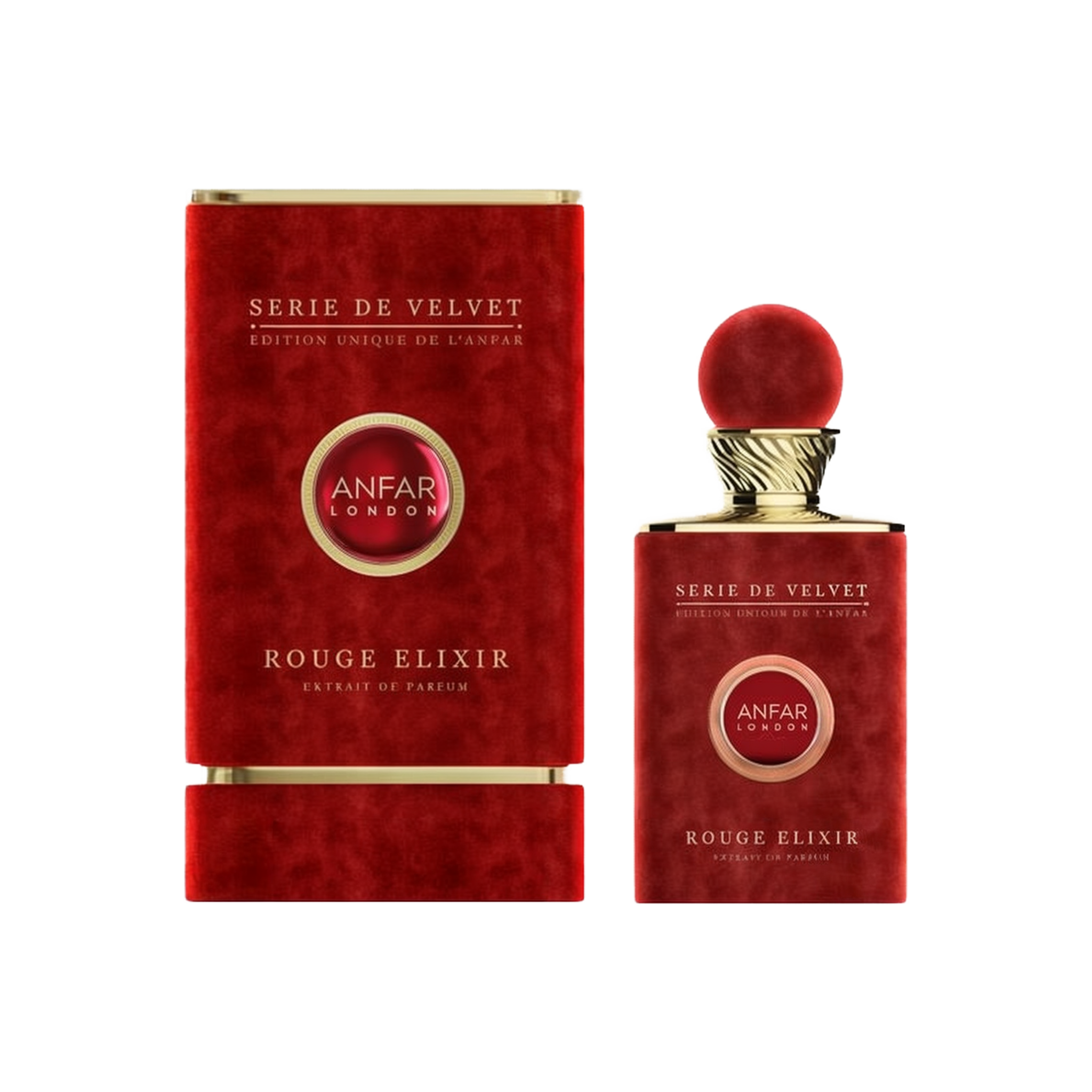 Serie De Velvet Rouge Elixir by Anfar - Pour Femme - Extrait De Parfum ...